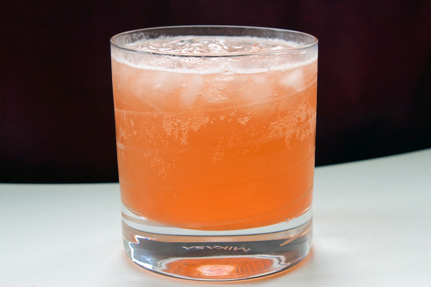 Strawberry Rhubarb Fizz Cocktail – Claudia's Cookbook